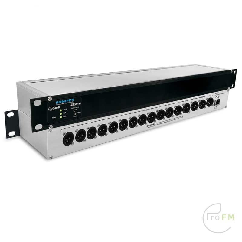Sonifex AVN-AO16 16 Uitgangen Dante® - ProFM Broadcast